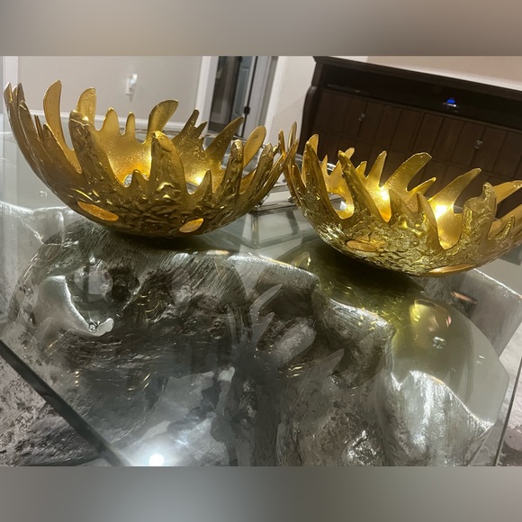 Accents | Gold Accent Pieces Set Of 2 | Poshmark